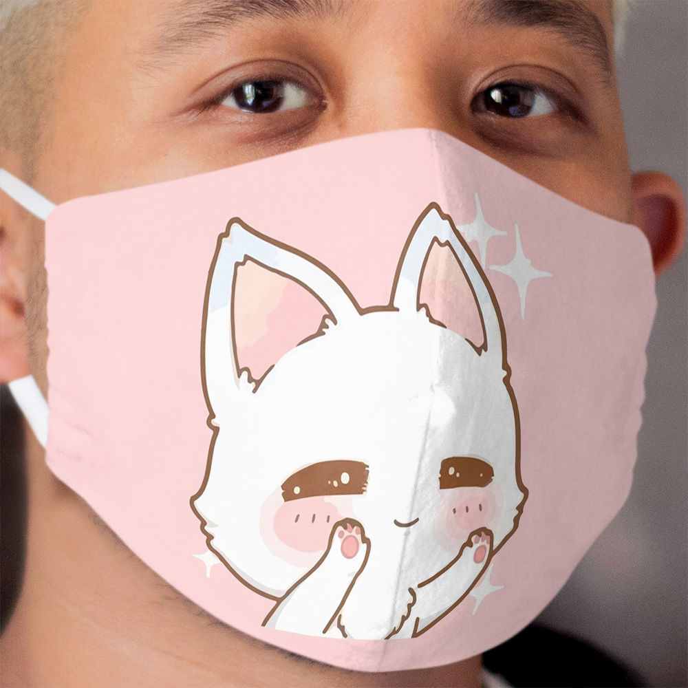 anime manga cat masks | mask anime and manga Cloth Face Mask - Chief T ...