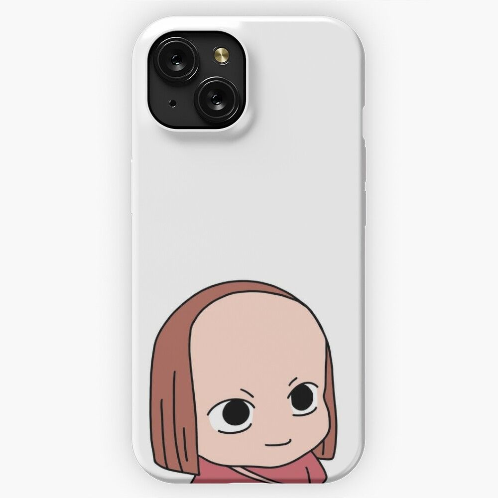 Big Forehead Anime Girl Meme iPhone 15 Slim Phone Case Cover - Chief T ...