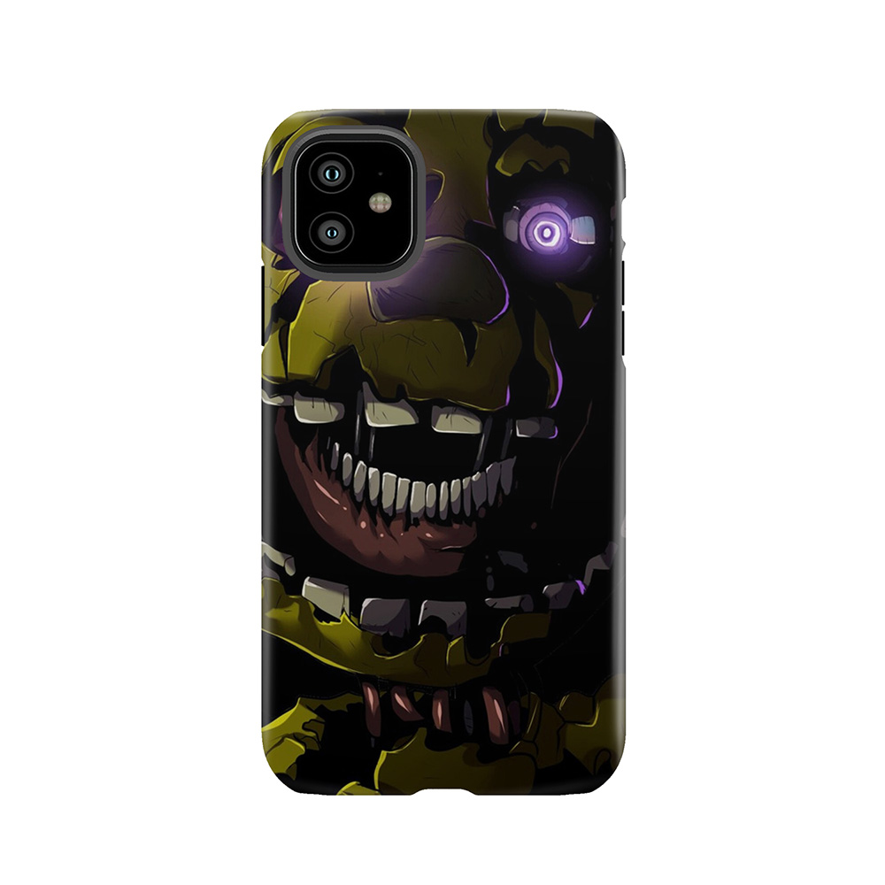 Creepy Springtrap Design (Fnaf) Tough Phone Case - Chief T-shirt