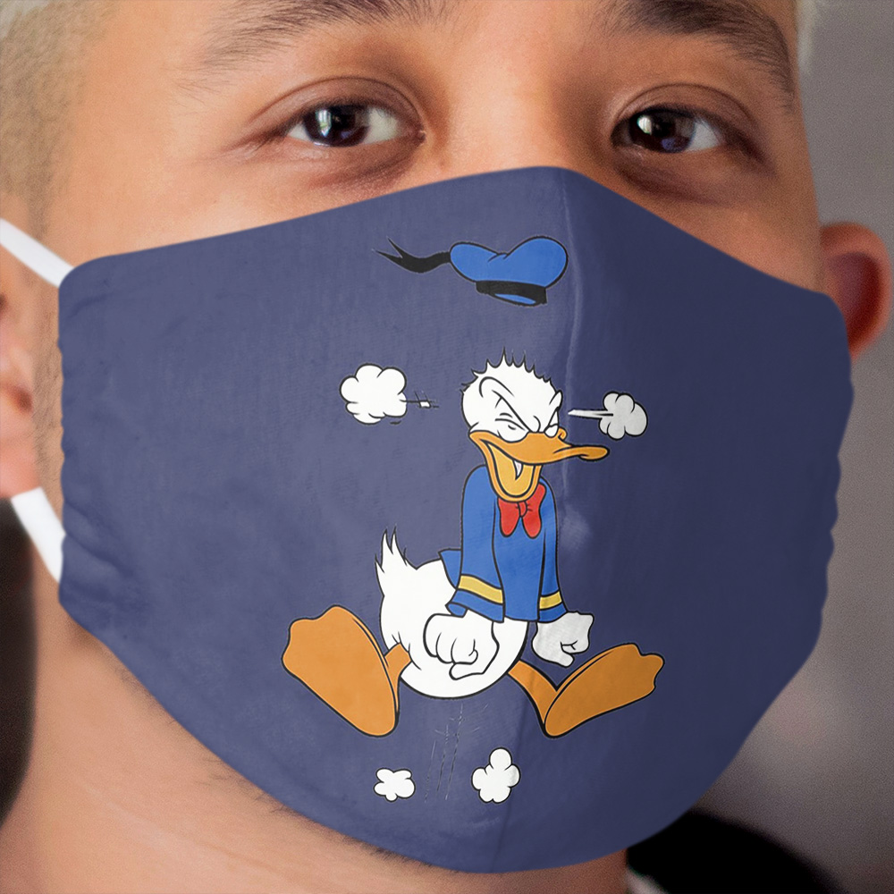 Donald Duck Cloth Face Mask - Chief T-shirt