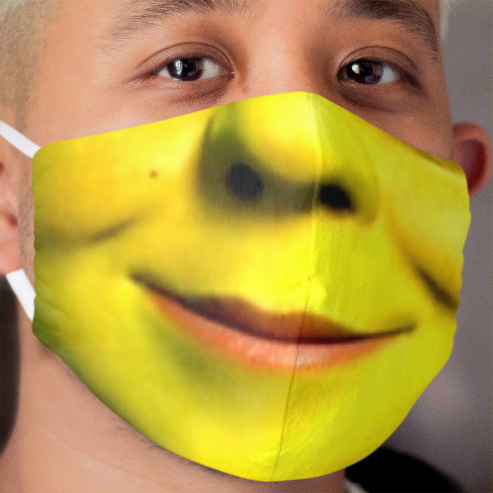 Fiona and Shrek Cloth Face Mask - Chief T-shirt