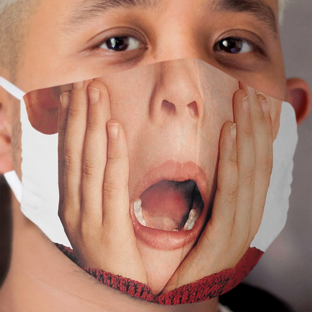 Kevin McCallister Shocked FaceMask - Chief T-shirt