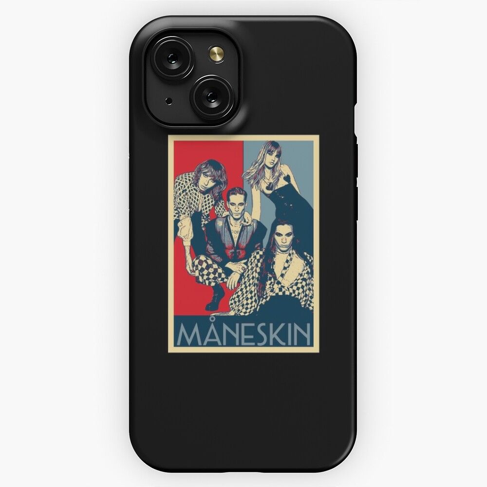 Maneskin iPhone 15 Slim Phone Case Cover - Chief T-shirt