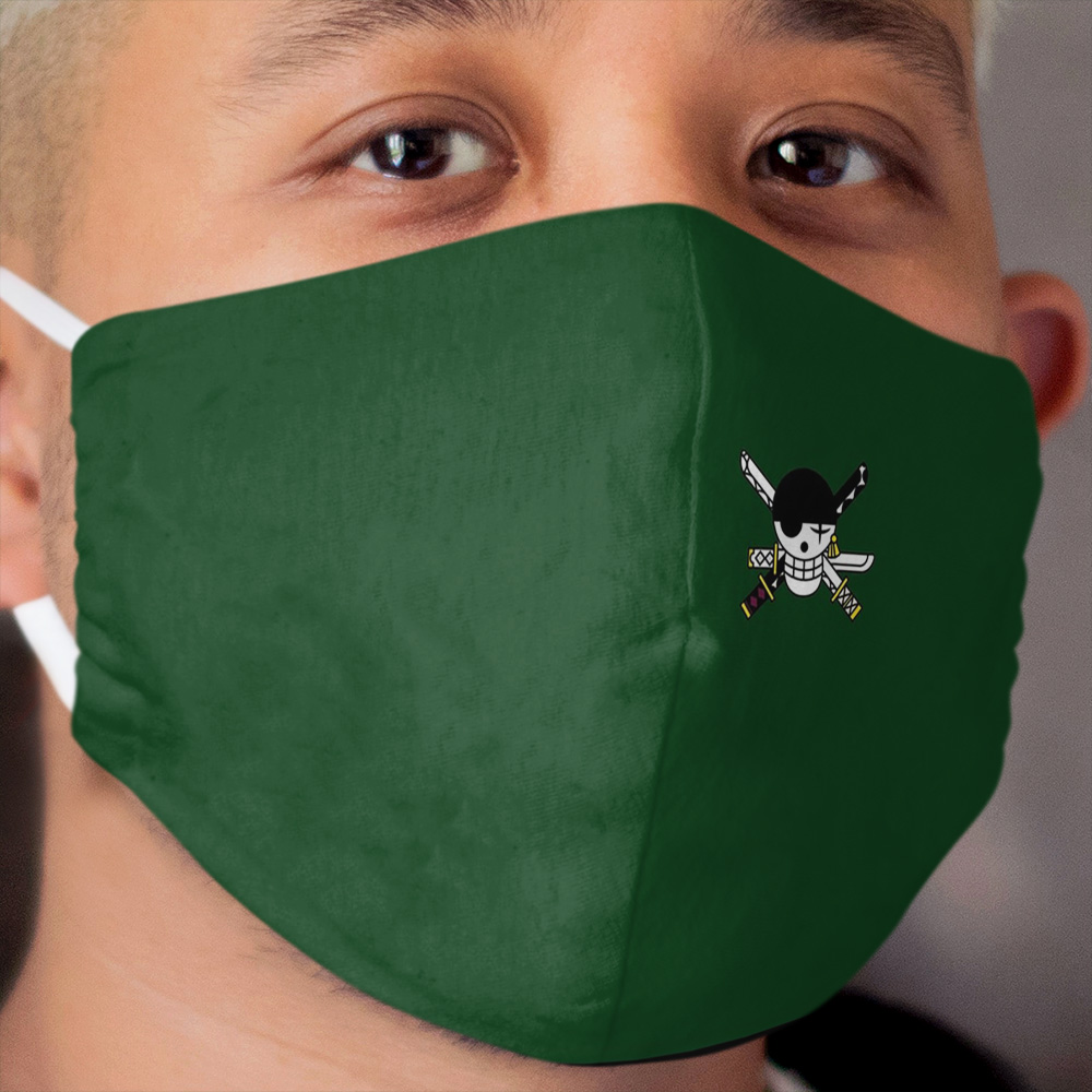 one piece zoro Cloth Face Mask - Chief T-shirt