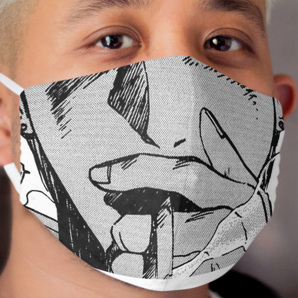 Onizuka smoking mask Print Cloth Face Mask - Chief T-shirt