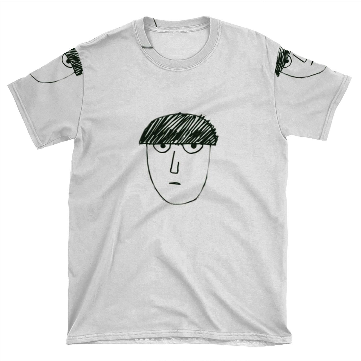 Psycho Helmet - Mob Psycho 100 AOP T-shirt Tee - Chief T-shirt