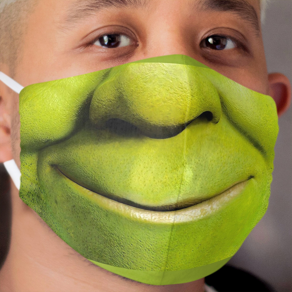 Shrek Cloth Face Mask - Chief T-shirt