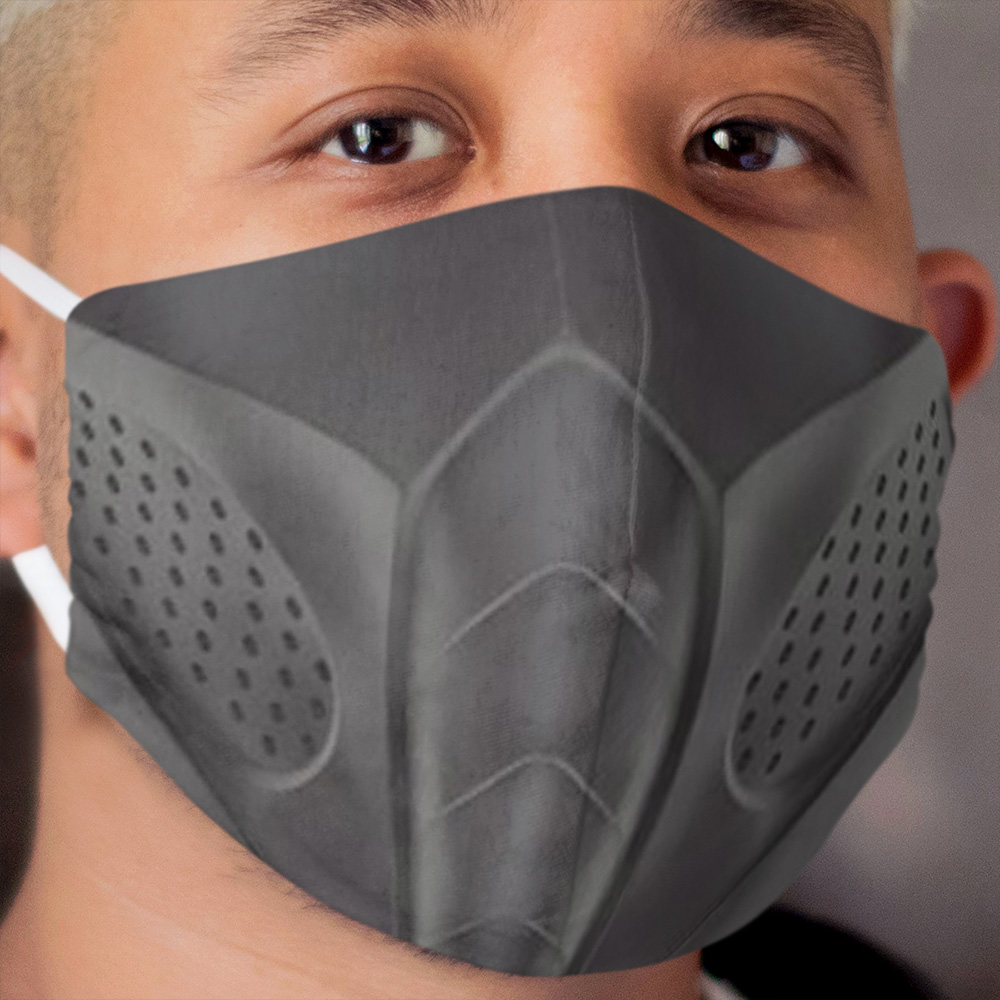 Smoke Mortal Kombat Cloth Face Mask - Chief T-shirt