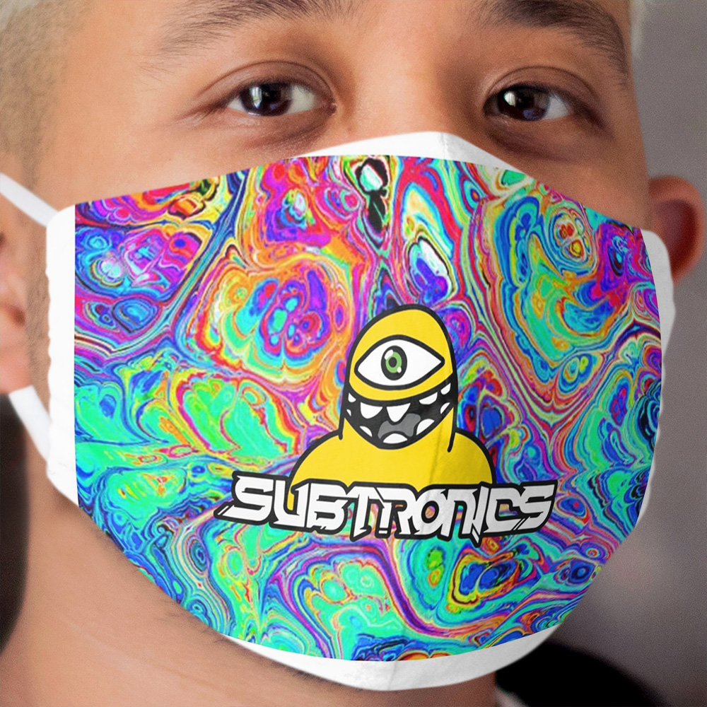 Subtronics Cloth Face Mask - Chief T-shirt