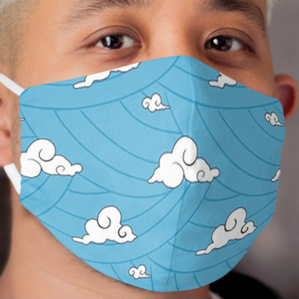 Tanjiro Final Selection Kimono pattern Demon Slayer Cloth Face Mask ...