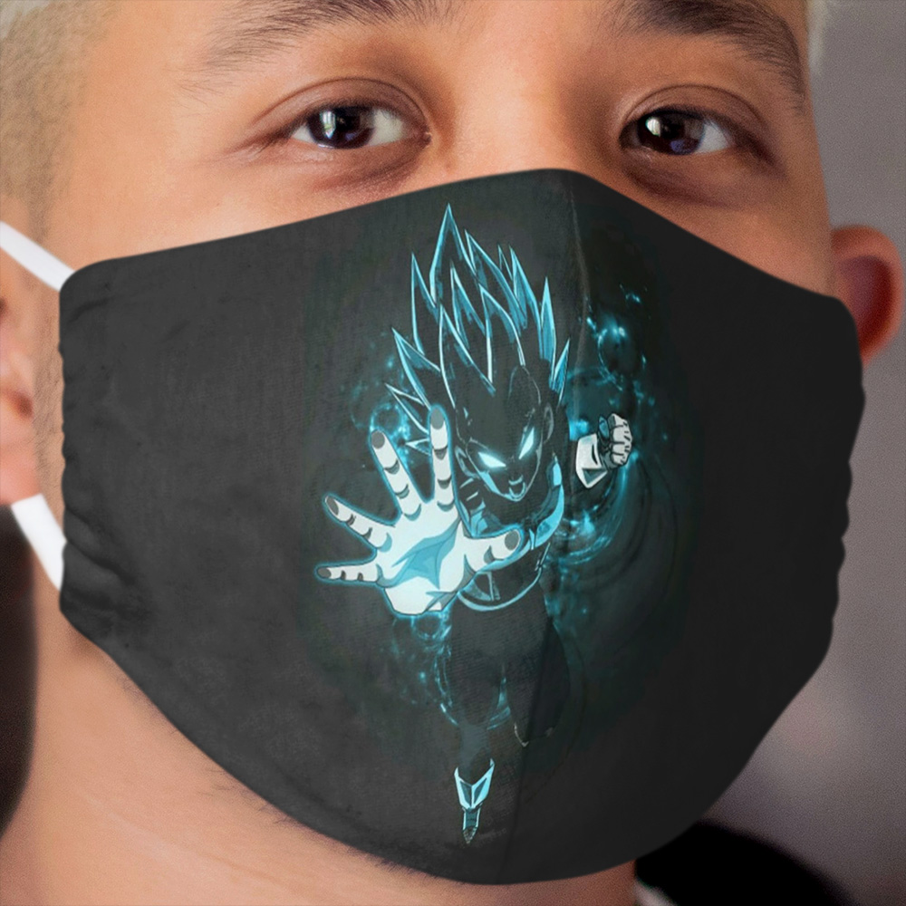 Vegeta | Dragon Ball | Anime Cloth Face Mask - Chief T-shirt