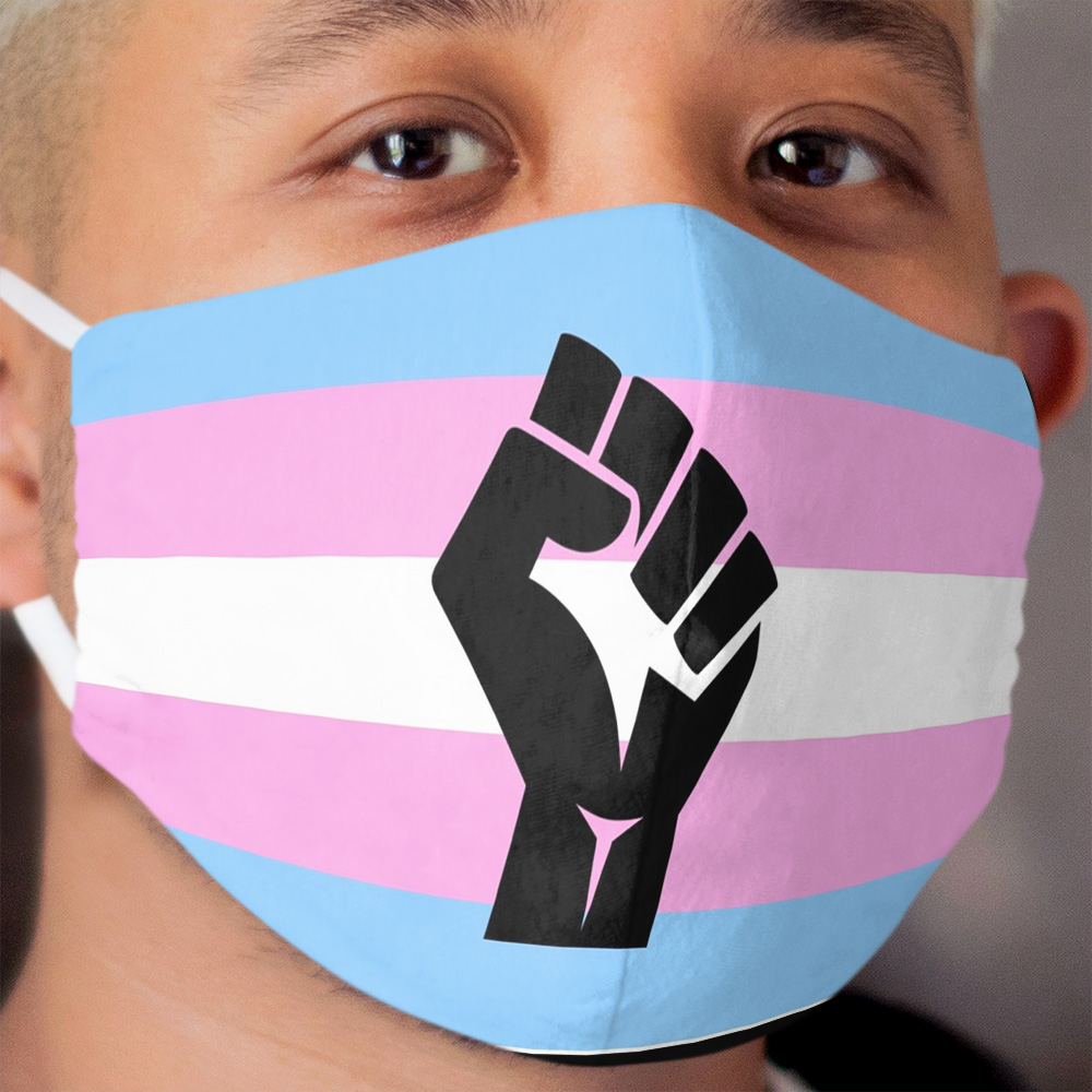 BLM Pride - transgender Cloth Face Mask - Chief T-shirt