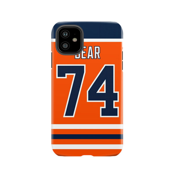 Edmonton Oilers Ethan Bear Home Jersey Back Phone Tough Phone Case ...