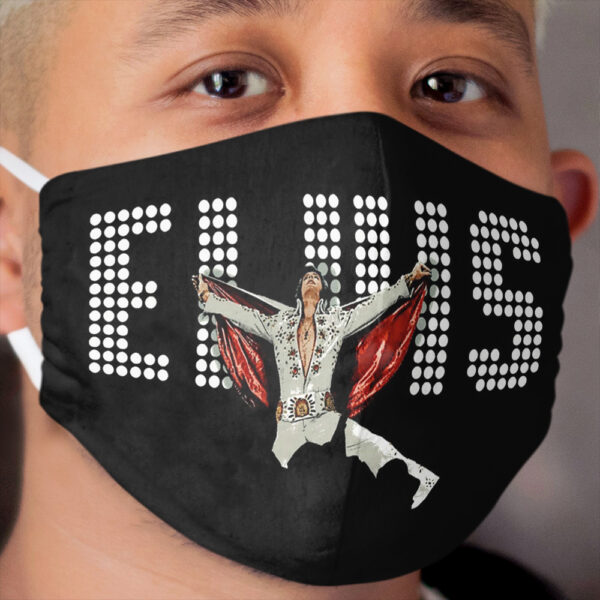 elvis Cloth Face Mask - Chief T-shirt