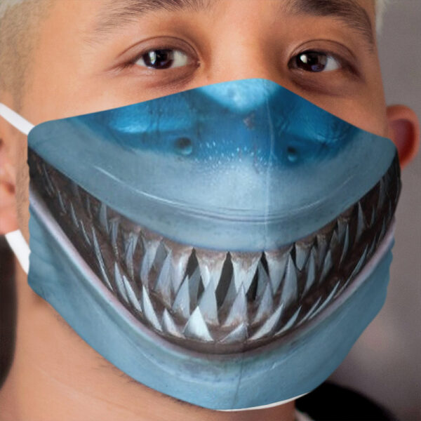 finding nemo Bruce shark mouth Cloth Face Mask - Chief T-shirt