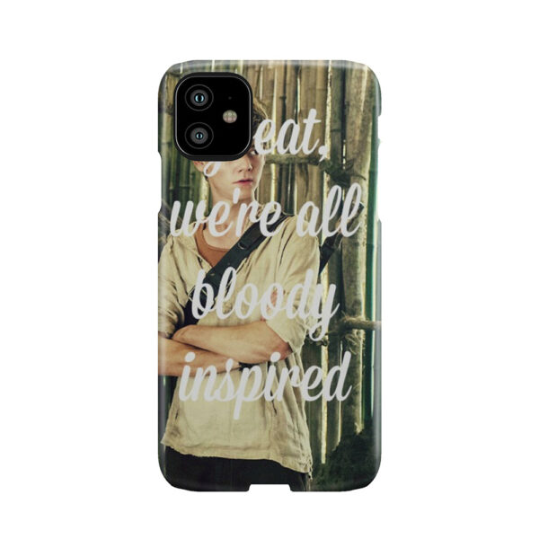 Great, We'Re All Bloody Inspired - The Maze Runner Phone Case - Chief T ...