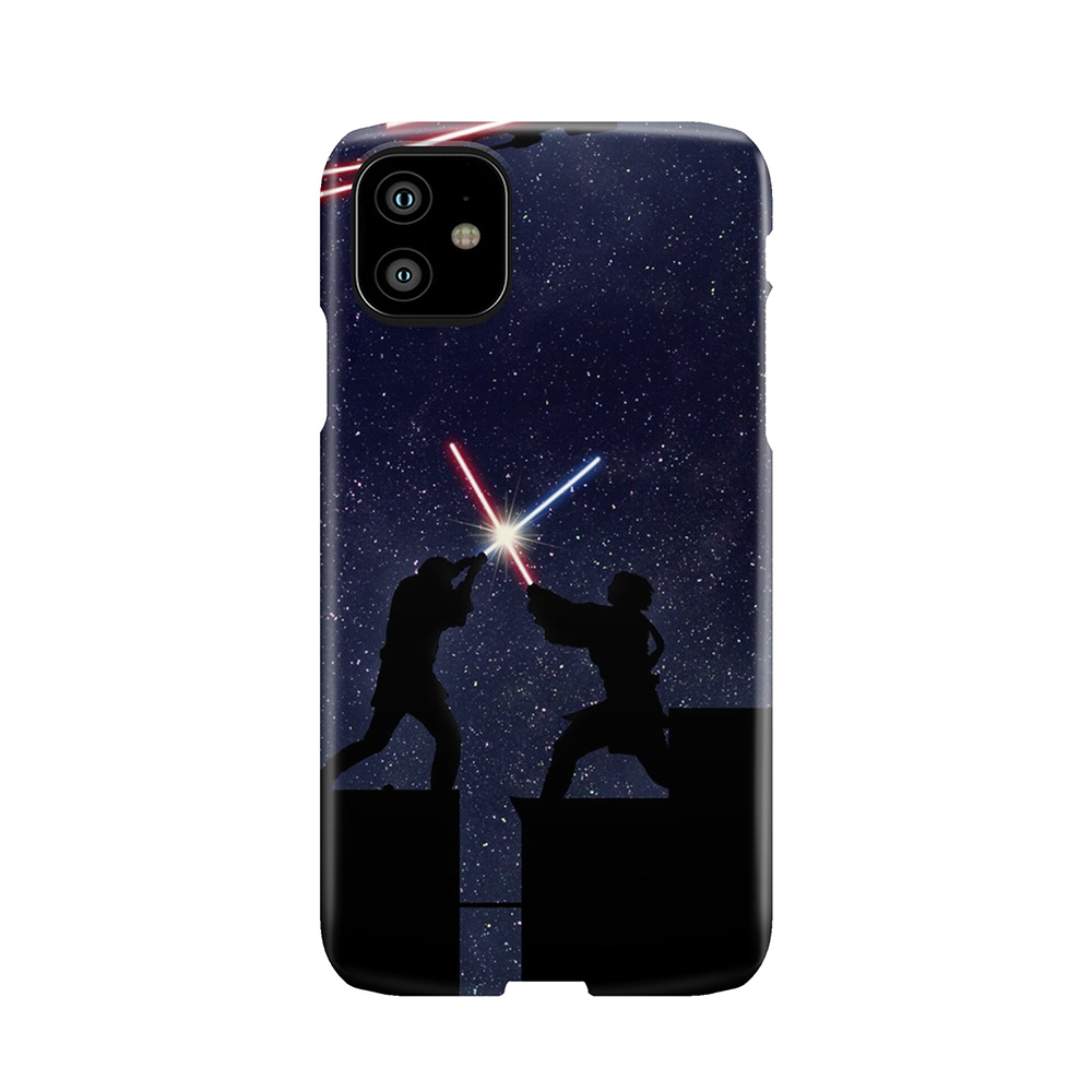 Lightsaber Fight Phone Case - Chief T-shirt
