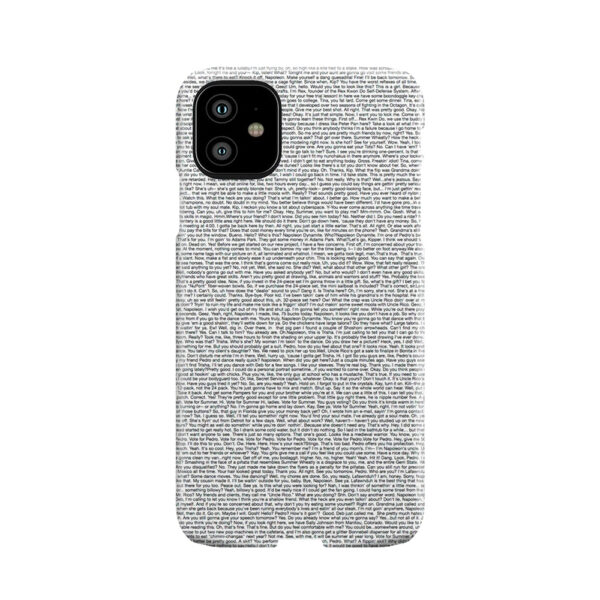 Napoleon Dynamite Script Phone Case - Chief T-shirt