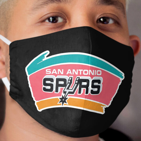 Old,Spurs-San Logo Cloth Face Mask - Chief T-shirt