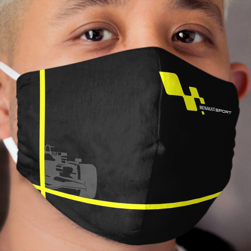 Renault Sport F1 2021 Cloth Face Mask - Chief T-shirt