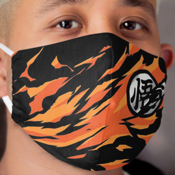 Son goku-dragon ball Z Cloth Face Mask - Chief T-shirt