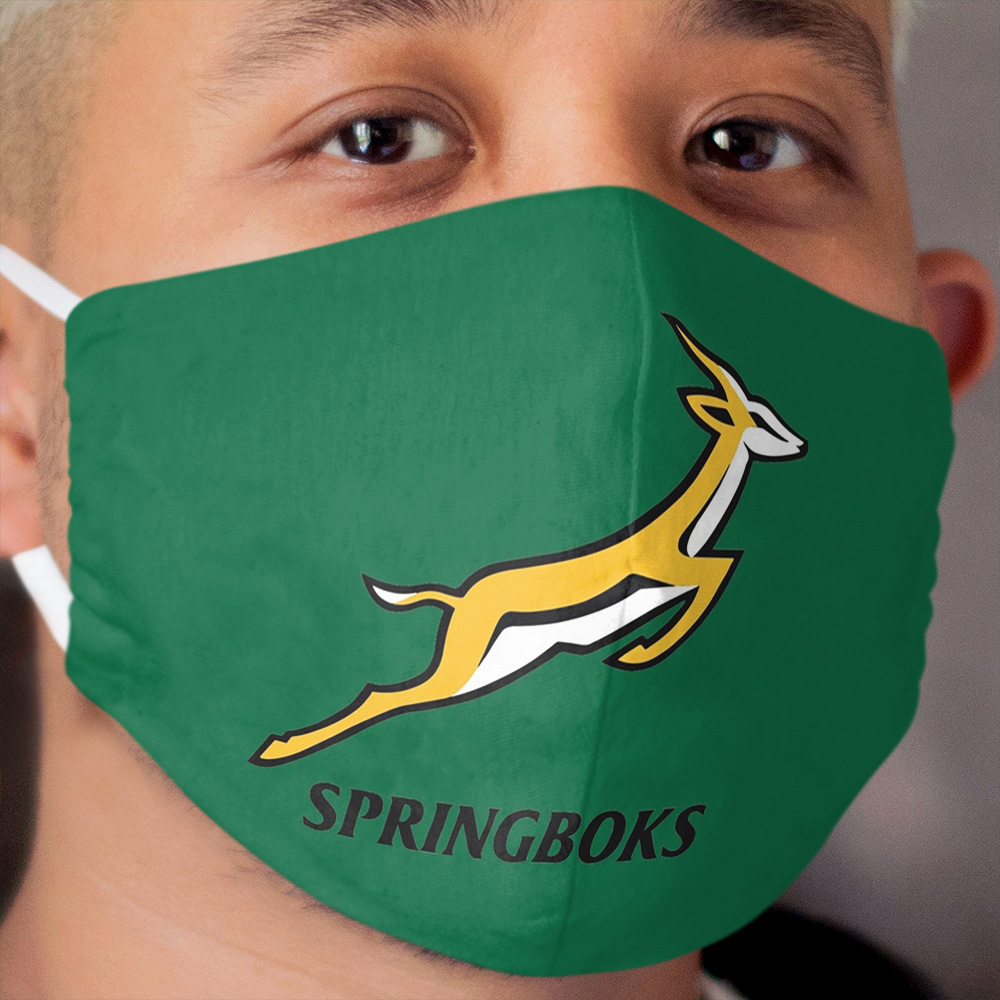 Springboks Rugby - 2019 Springbok Rugby World Cup Champions Cloth Face ...