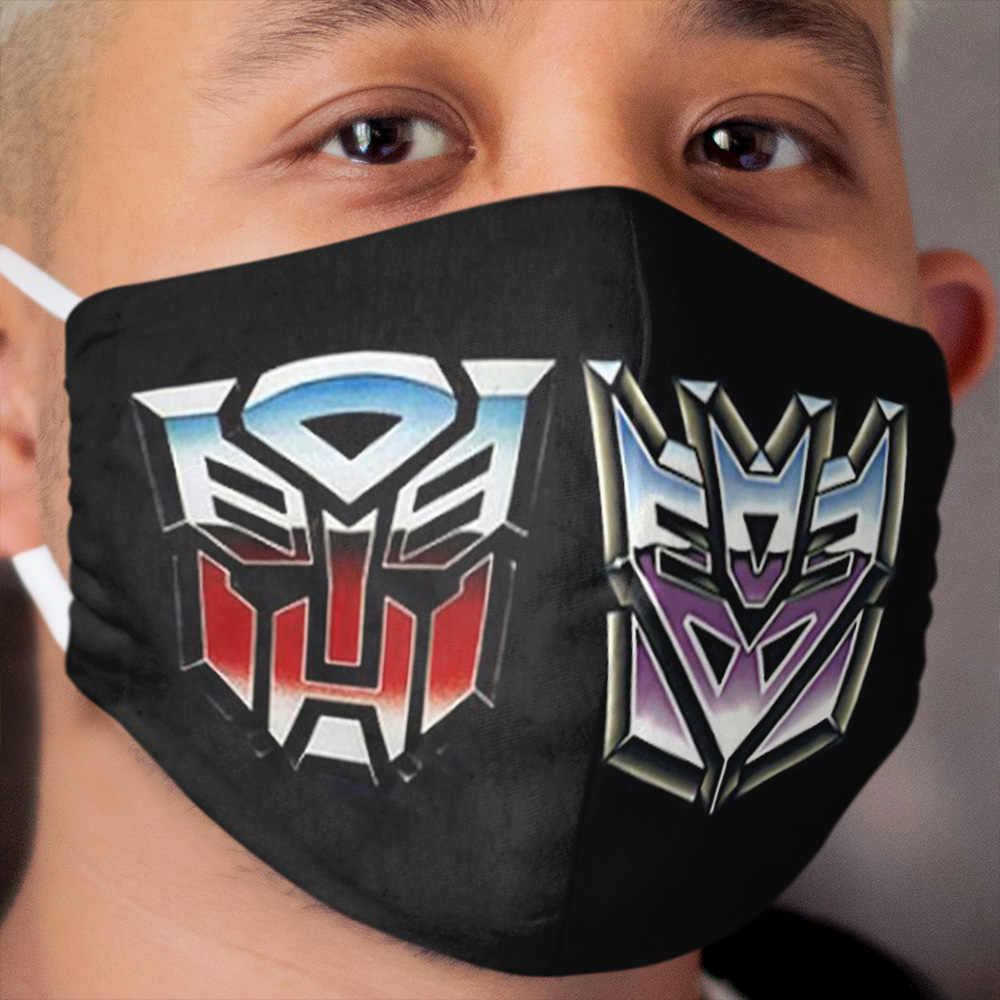 Transformer Cloth Face Mask - Chief T-shirt