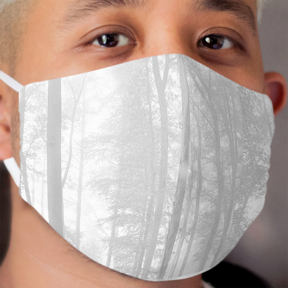 Trees Cloth Face Mask - Chief T-shirt