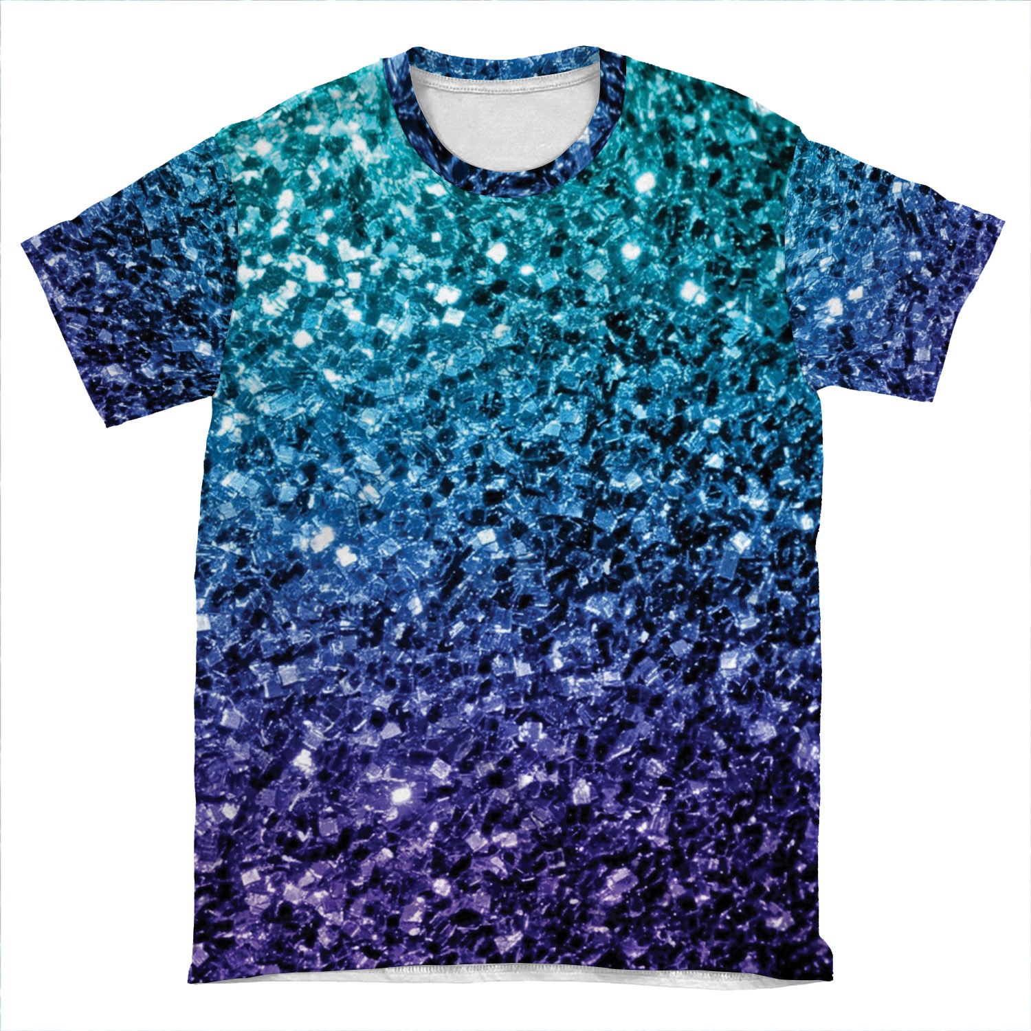 Beautiful Dark Purple Glitter Sparkles AOP T-shirt Tee - Chief T-shirt