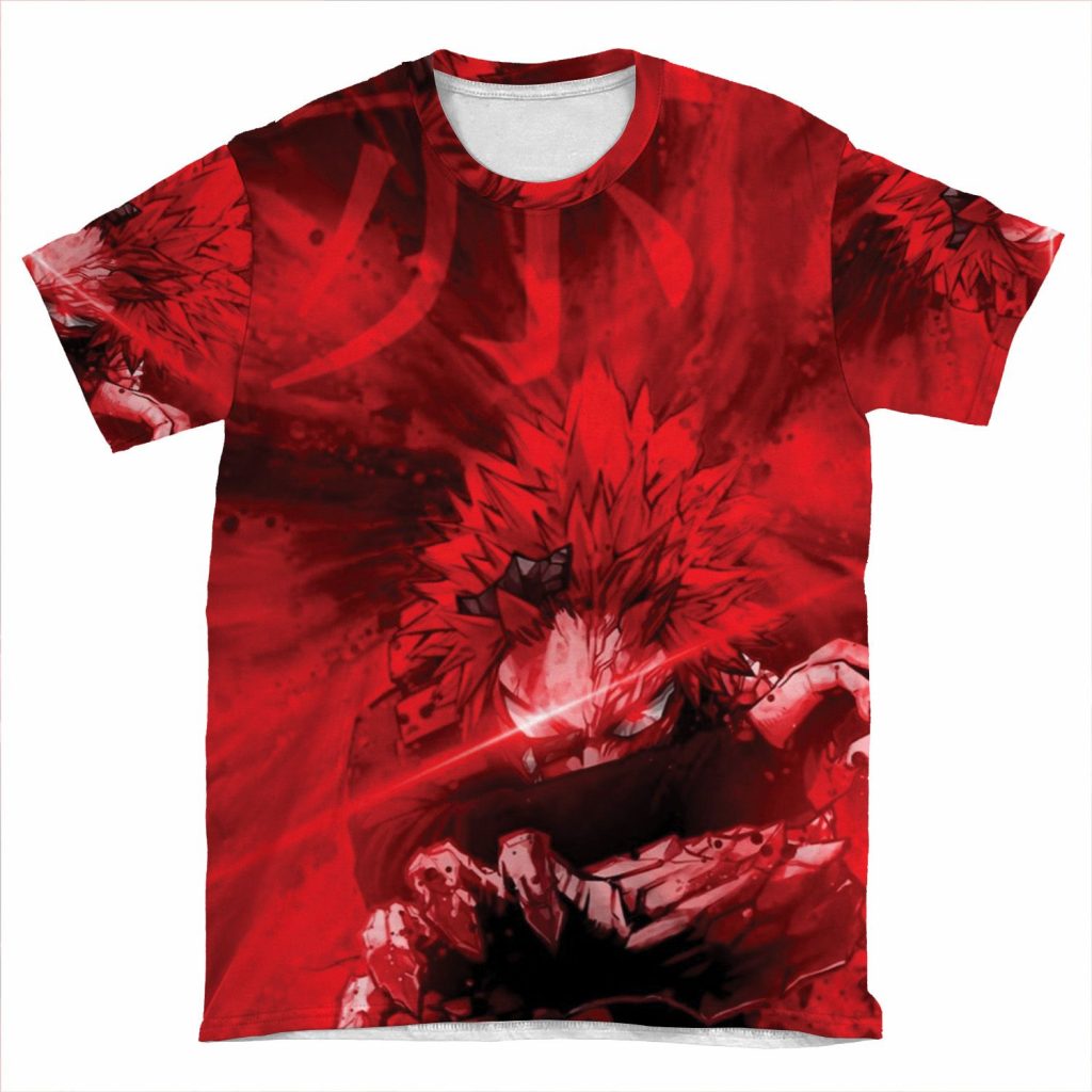 Eijiro Kirishima My Hero Academia AOP T-shirt Tee - Chief T-shirt