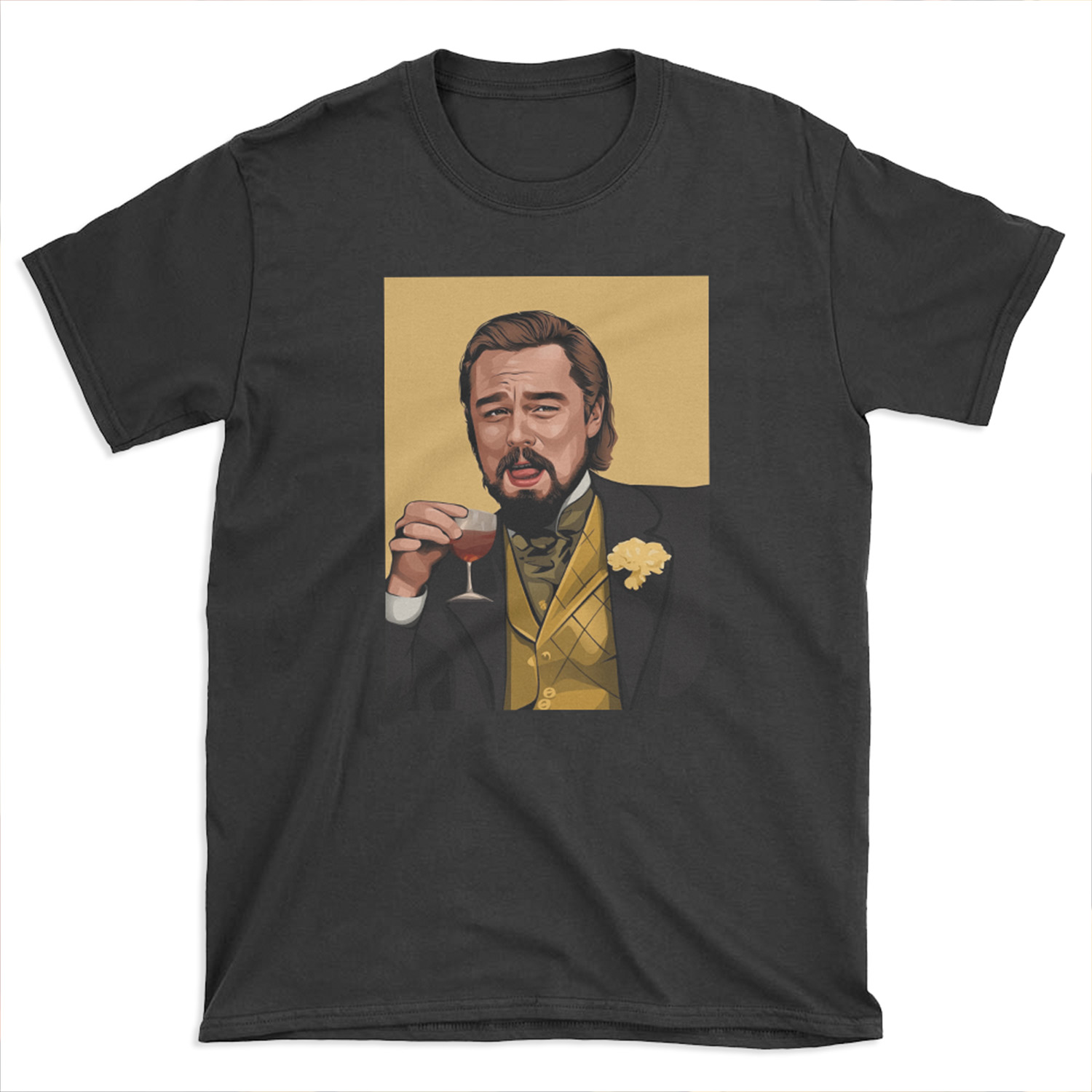 Laughing Leo | Iconic Meme From Django Unchained T-shirt Tee - Chief T ...