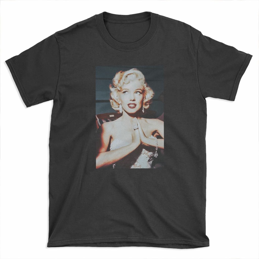 Marilyn Monroe in Praying Pose T-shirt Tee - Chief T-shirt