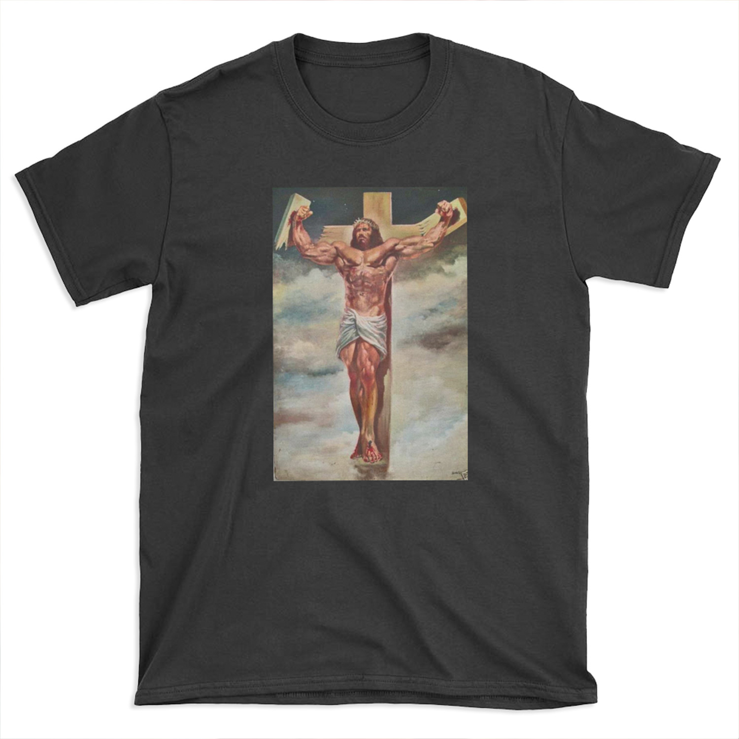 Muscle Jesus Christ T-shirt Tee - Chief T-shirt