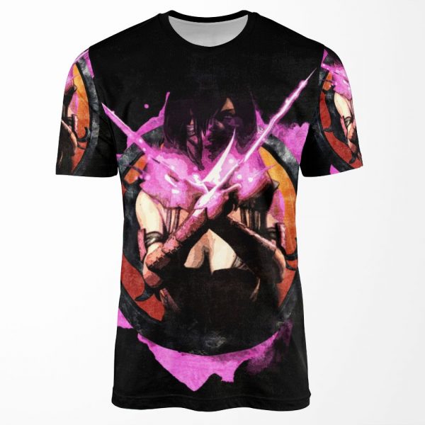Mortal Kombat Mileena All-over-print T-shirt - Chief T-shirt