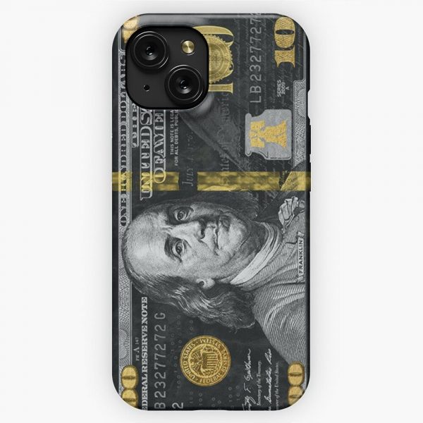 100 Dollar Bill iPhone 15 Slim Phone Case Cover - Chief T-shirt